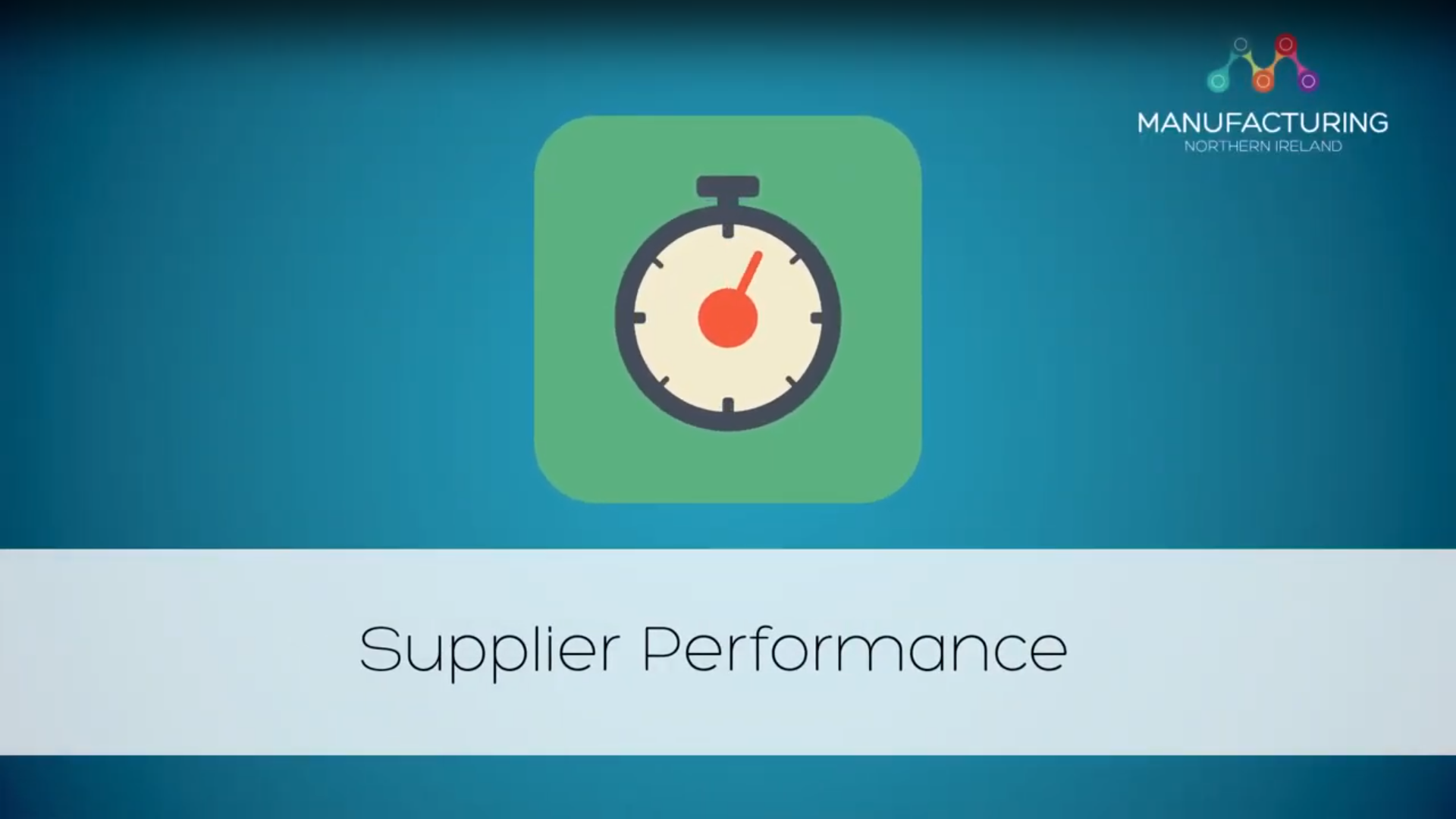 Supplier Performance Management MNI Supply Chain